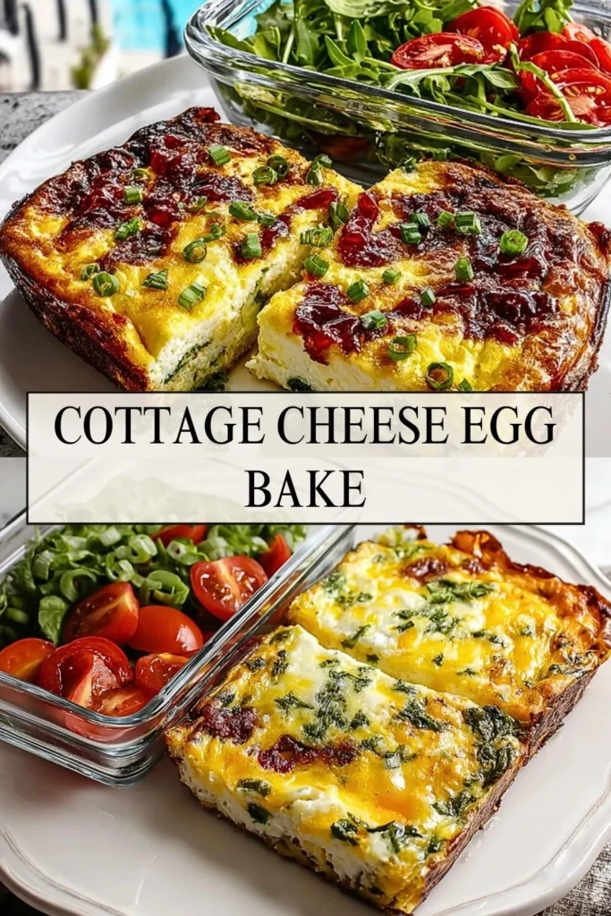 Cottage Cheese Egg Bake